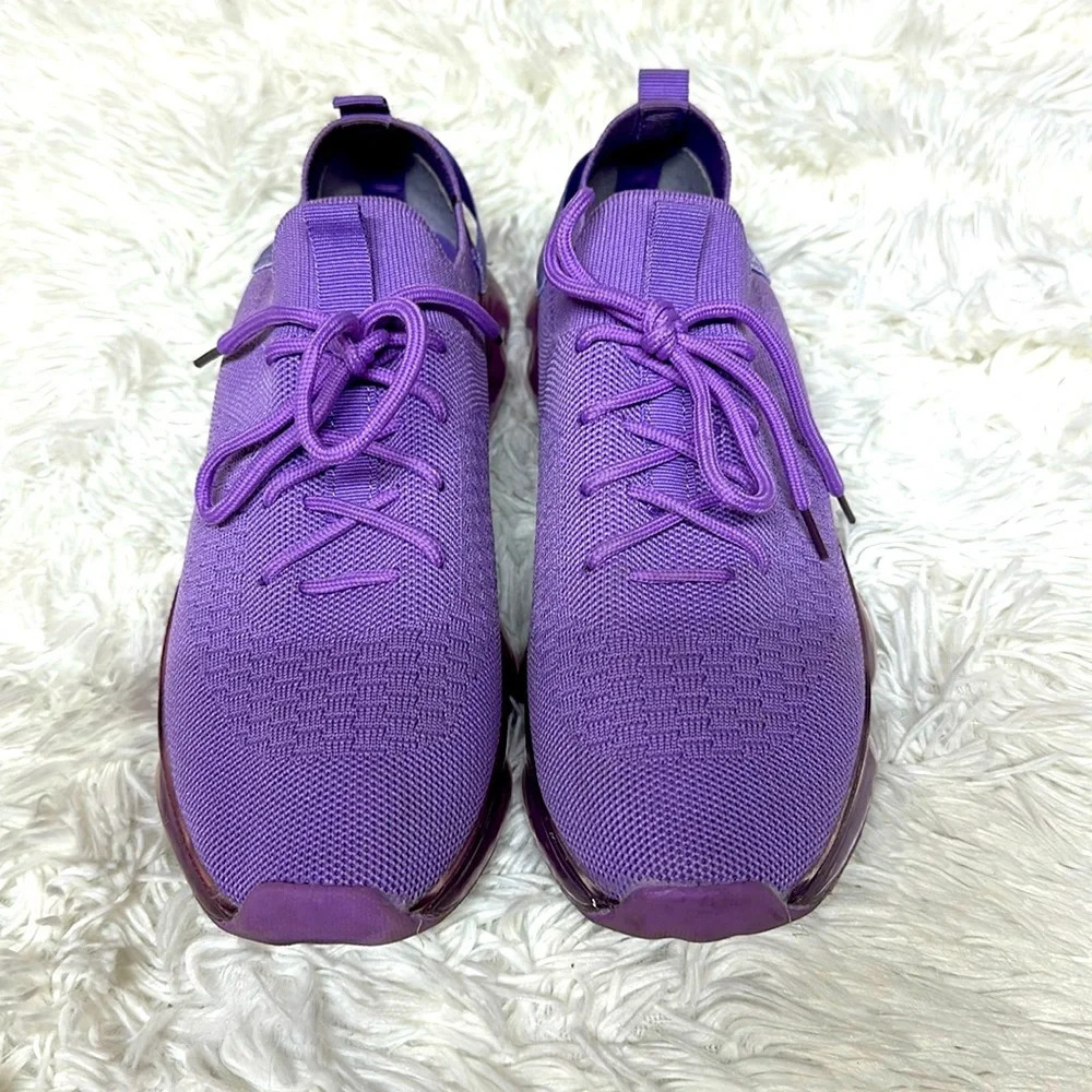 Anna Purple Flow 19 Stretch Elastic Mesh Air Bubble C… - Gem